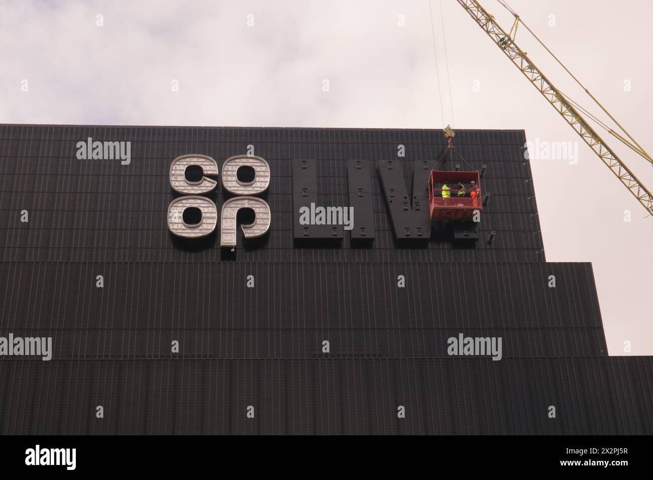 Co op live arena in manchester hi-res stock photography and images - Alamy