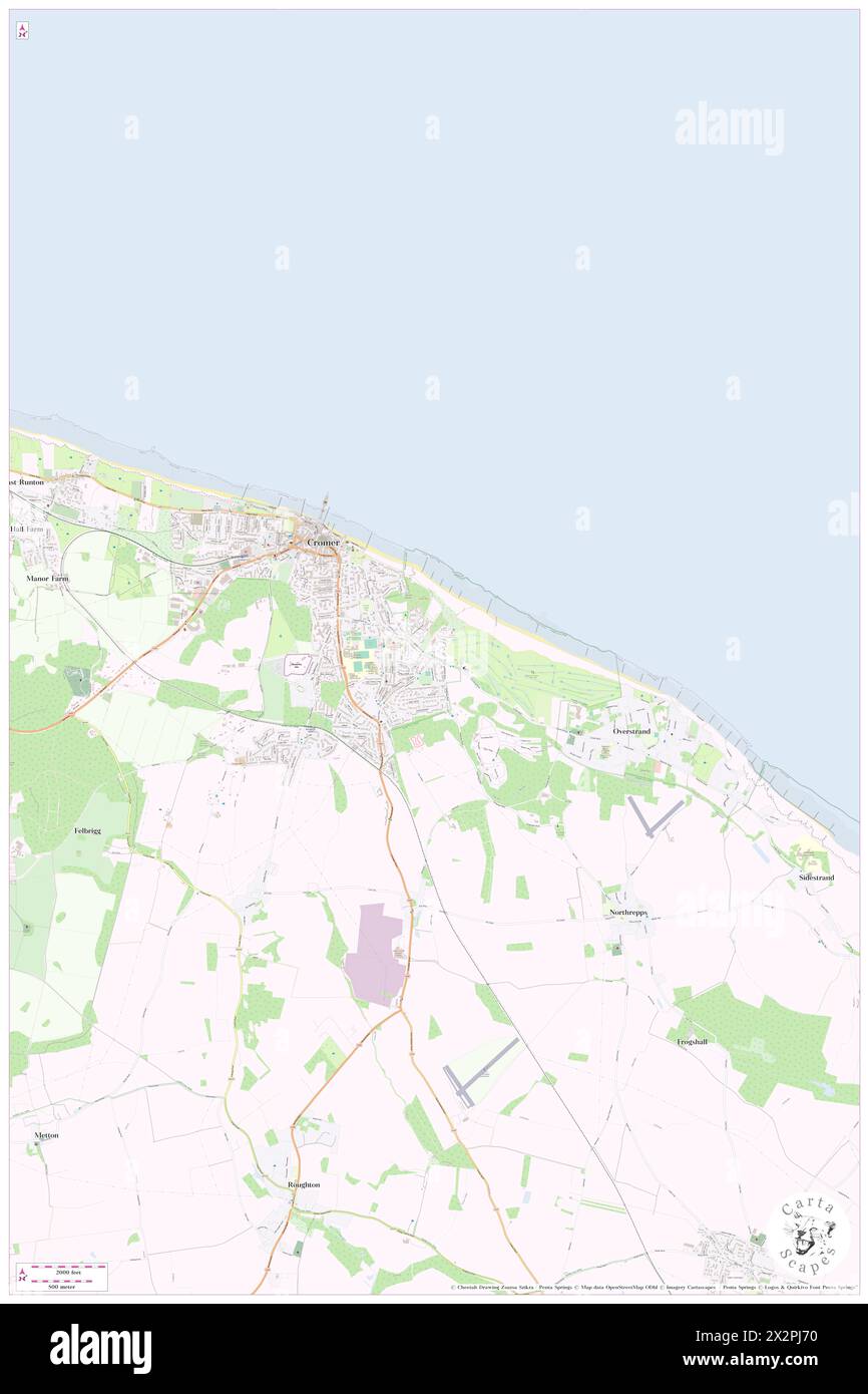Cromer Country Club, Norfolk, GB, United Kingdom, England, N 52 55' 23 ...