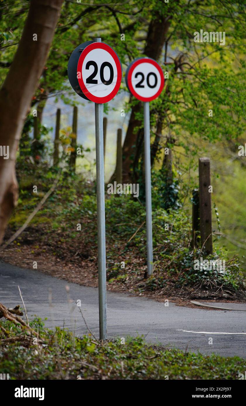 20mph speed limit wales hi-res stock photography and images - Alamy