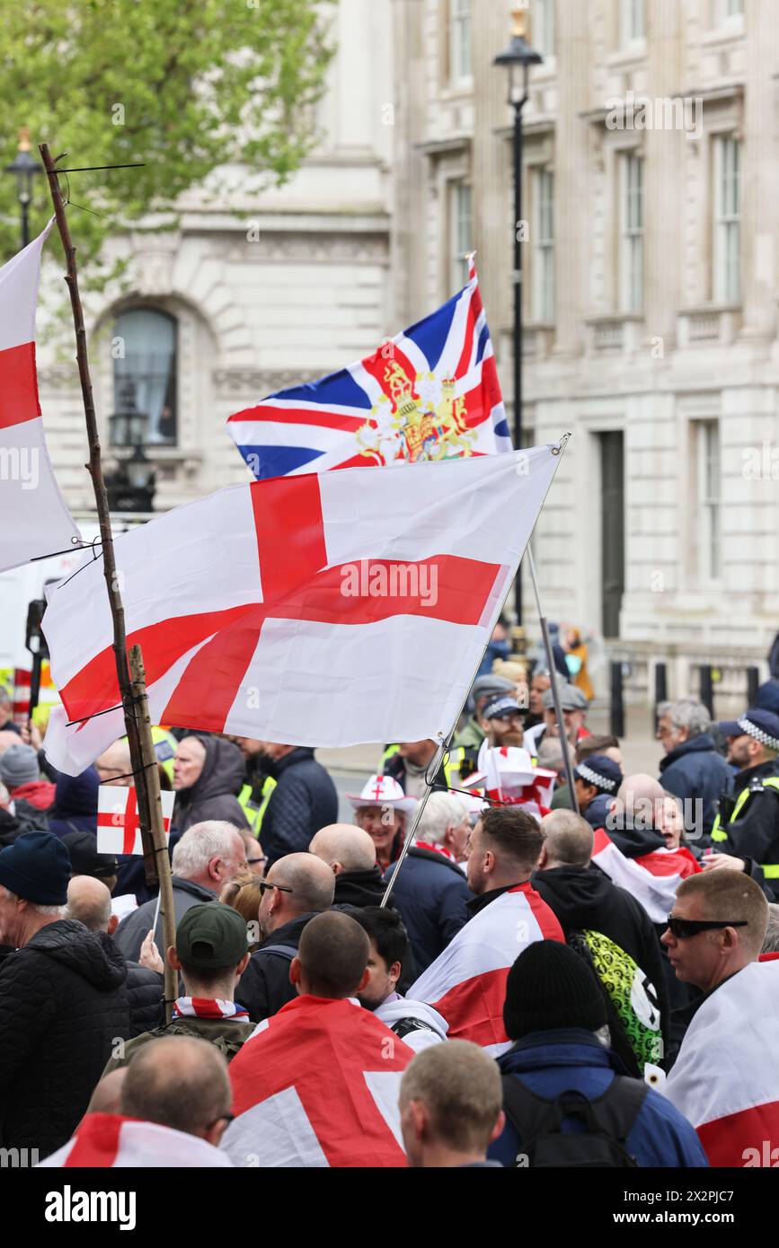 London, UK, 23rd April 2024. The Met Police deployed extra officers as ...