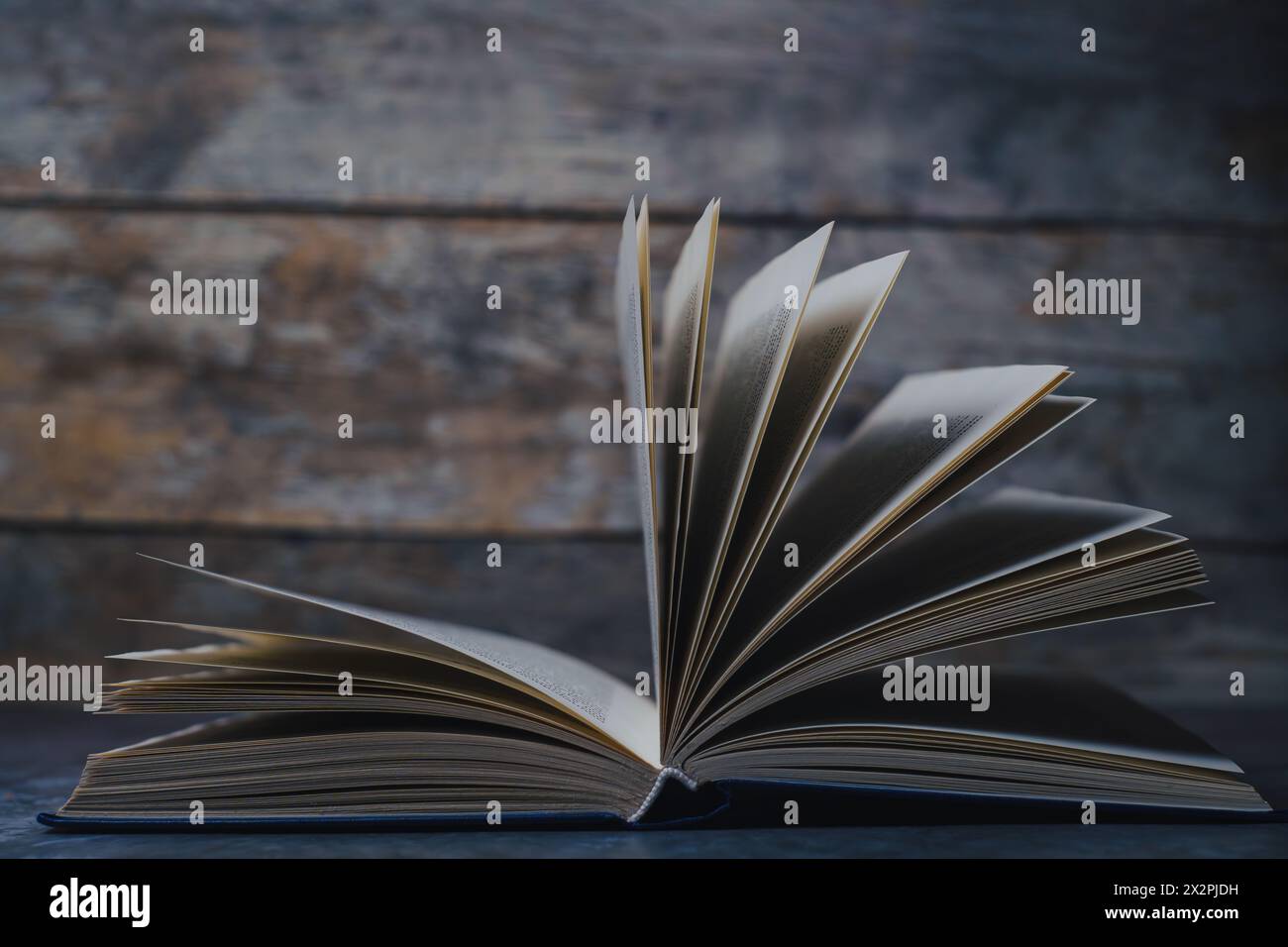 The Open Book Stock Photo - Alamy