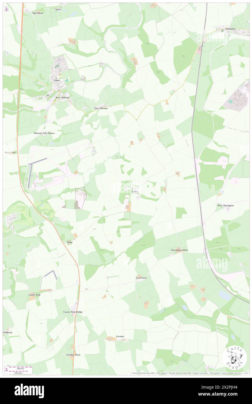 Eshott Hall, Northumberland, GB, United Kingdom, England, N 55 16' 25 ...
