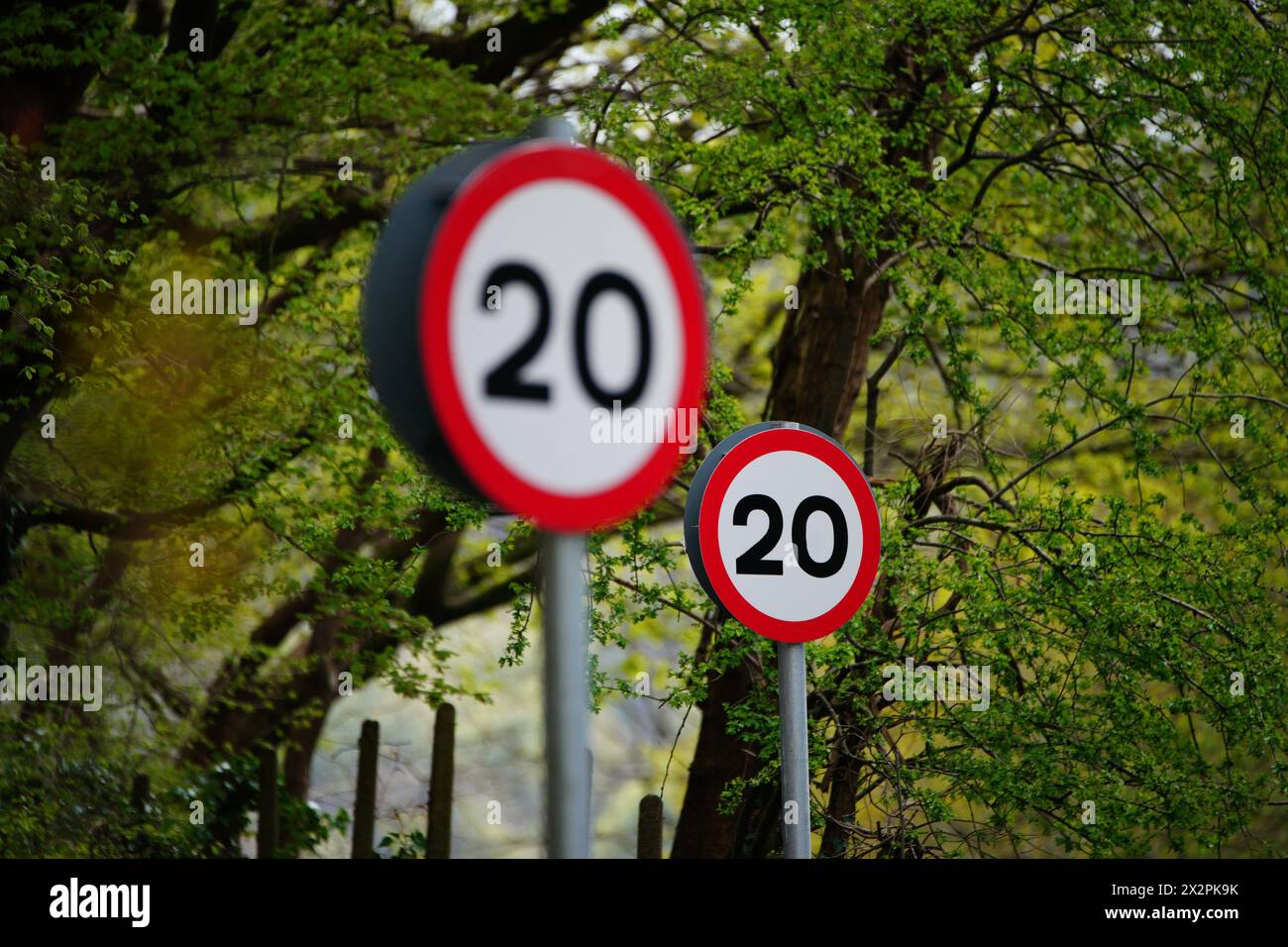 20mph speed limit wales hi-res stock photography and images - Alamy