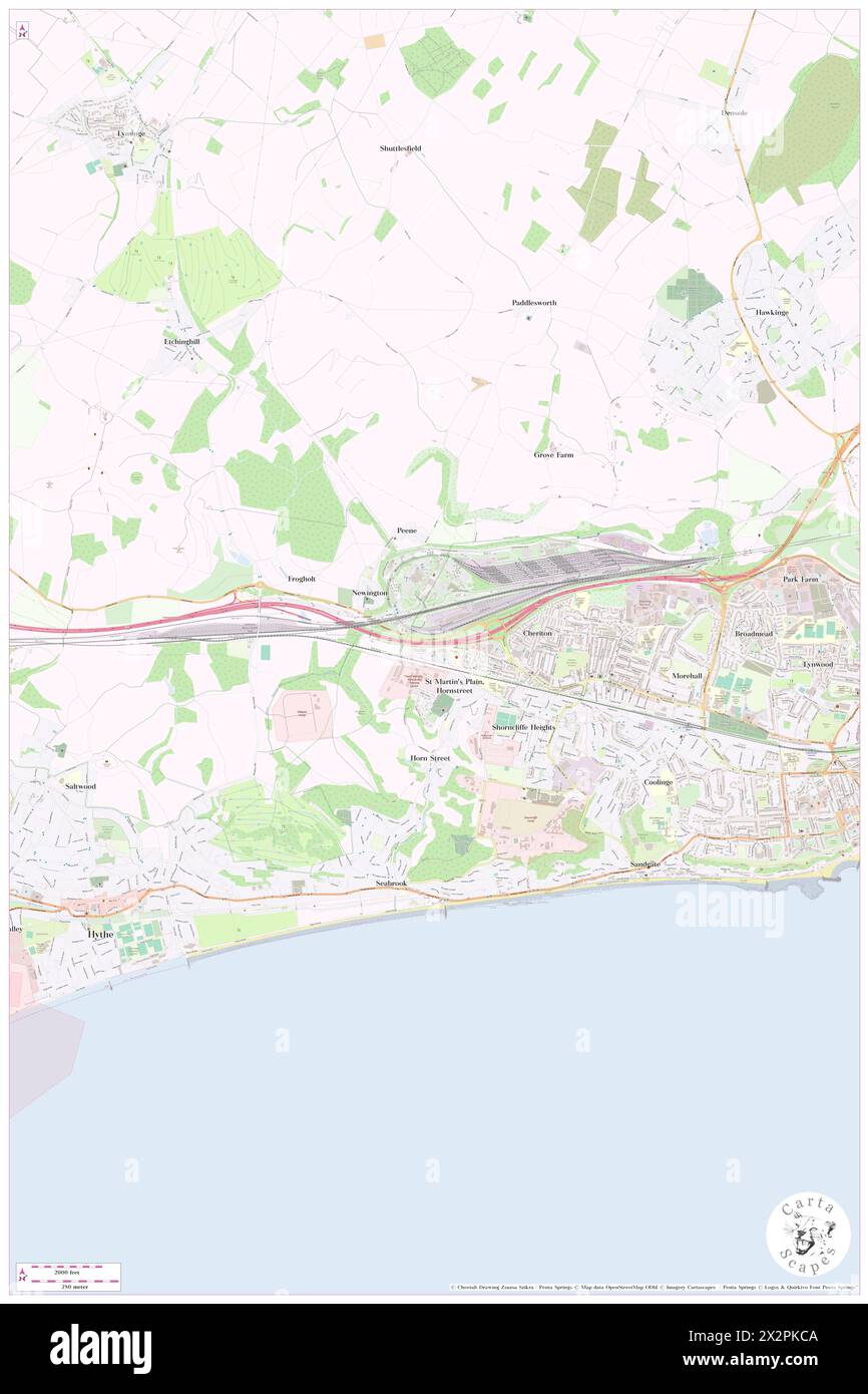 Map of the channel tunnel hi-res stock photography and images - Alamy
