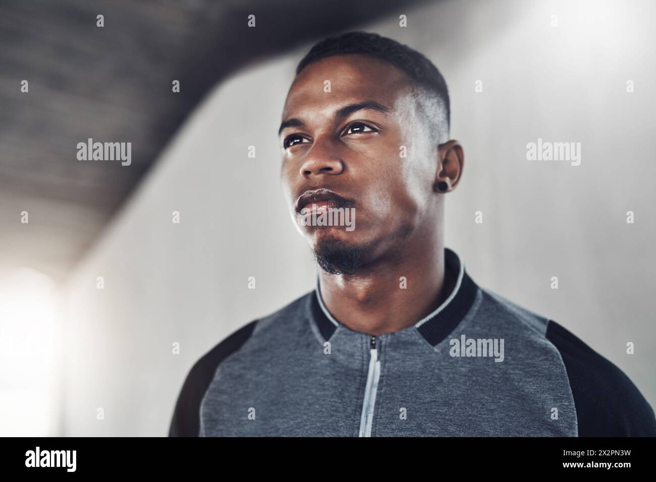Tough thinking man fitness hi-res stock photography and images - Alamy