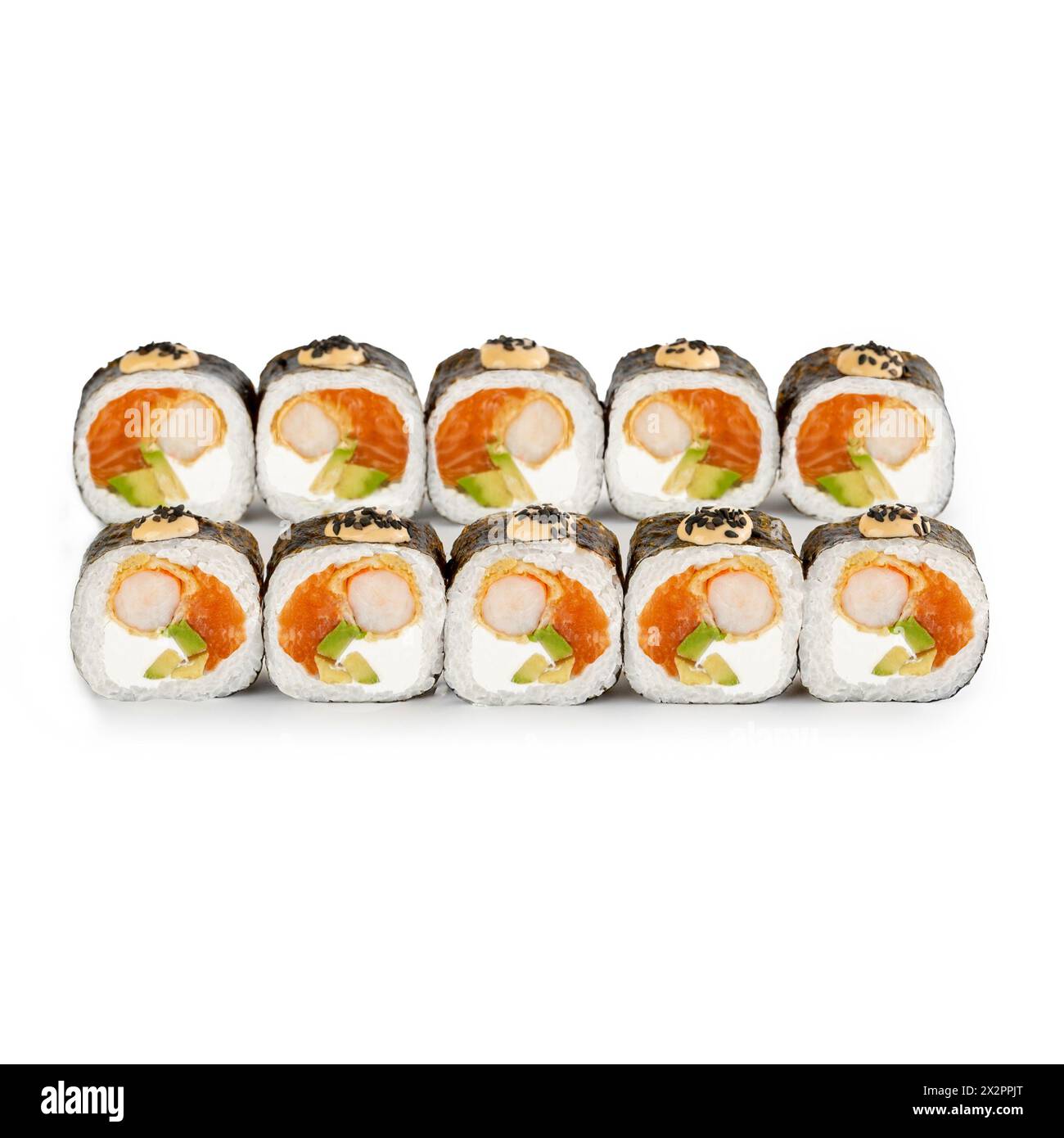 Food sushi rolls sets hi-res stock photography and images - Alamy