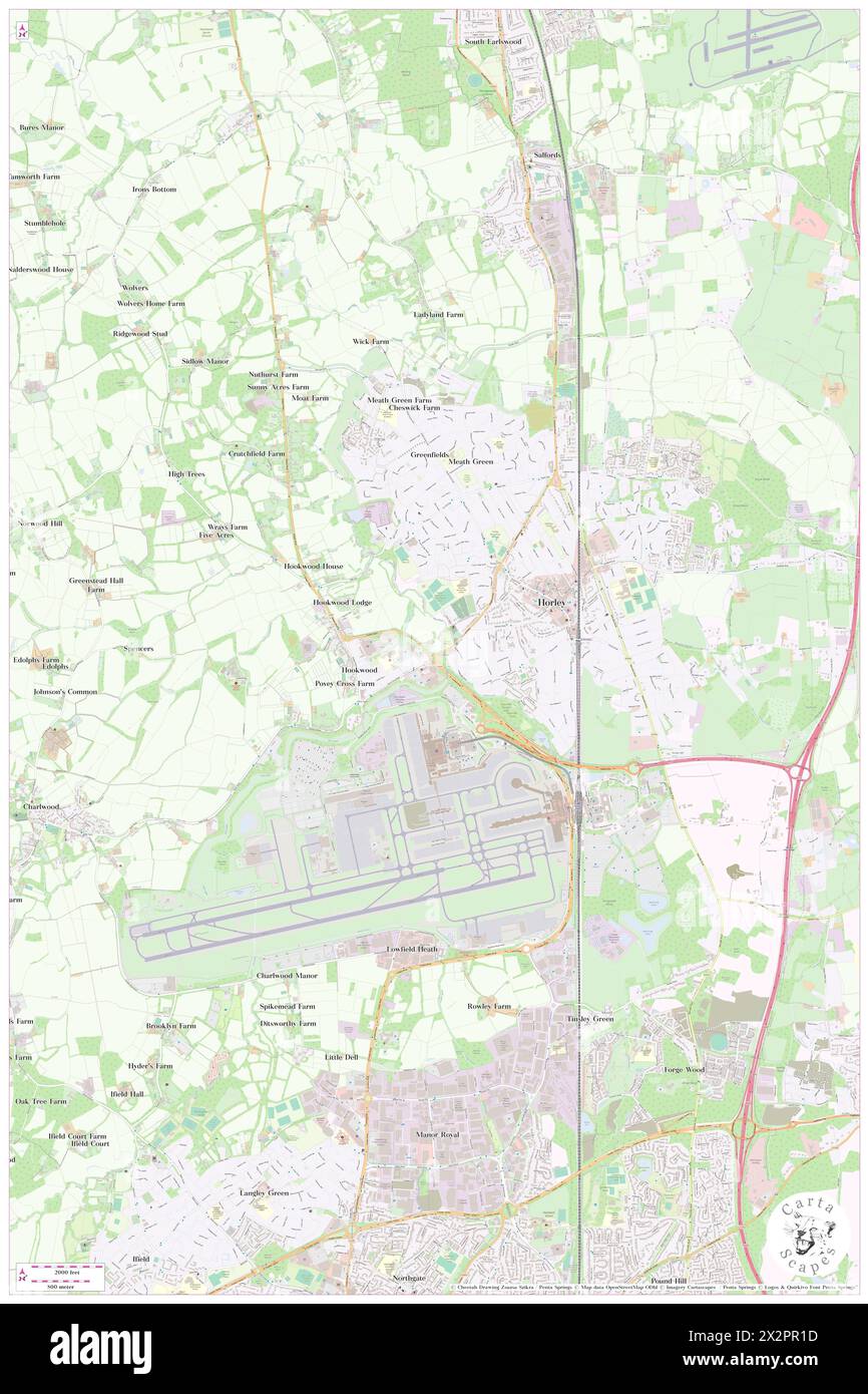 Gatwick airport map hi-res stock photography and images - Alamy