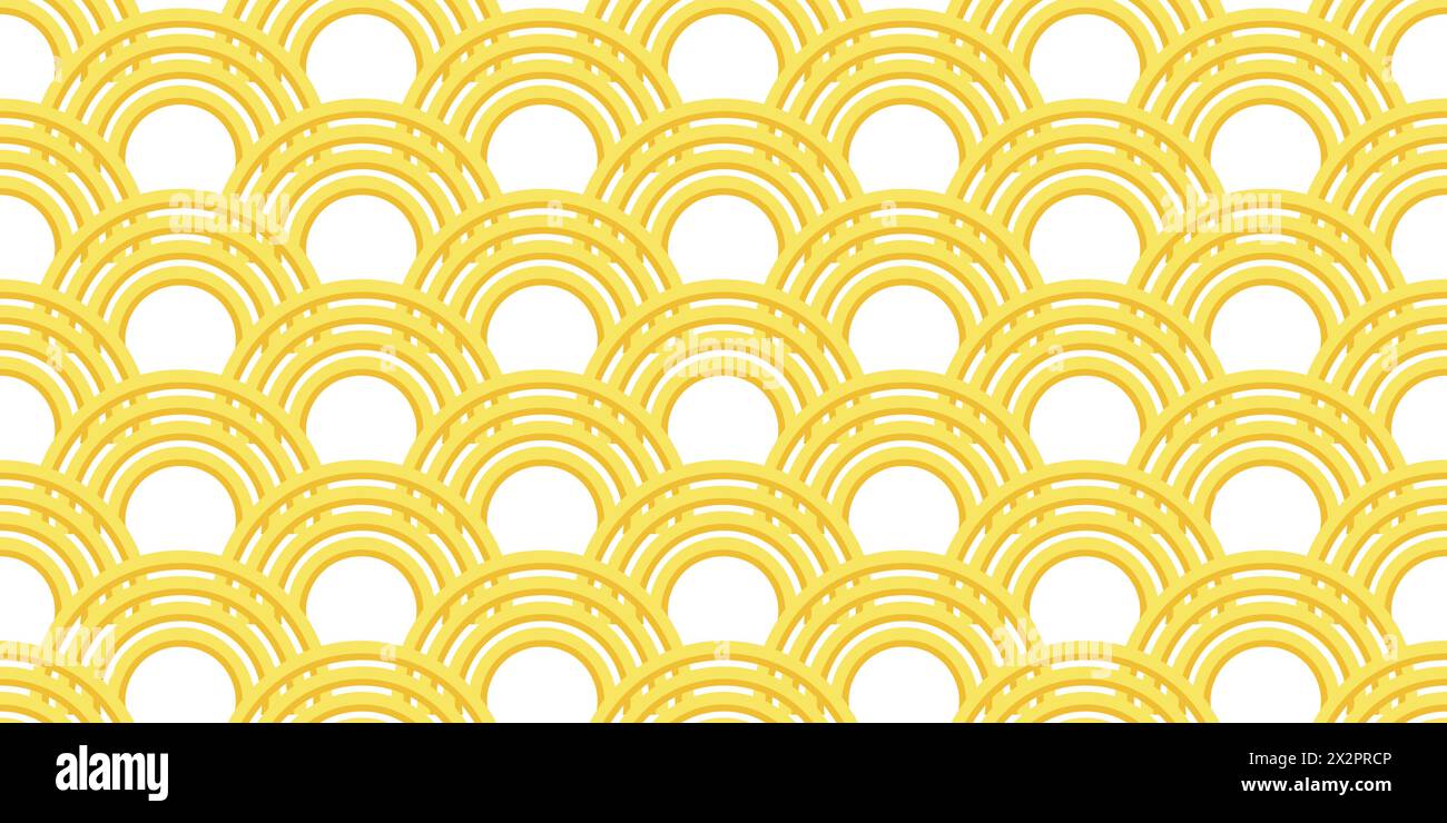 Ramen noodle seamless pattern background. Japanese pattern seigaihamon ...