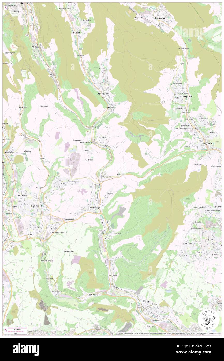 Swffryd, Blaenau Gwent, GB, United Kingdom, Wales, N 51 41' 0'', S 3 8 ...