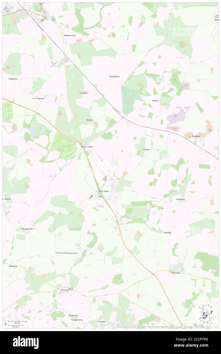 Map of twyford hi-res stock photography and images - Alamy