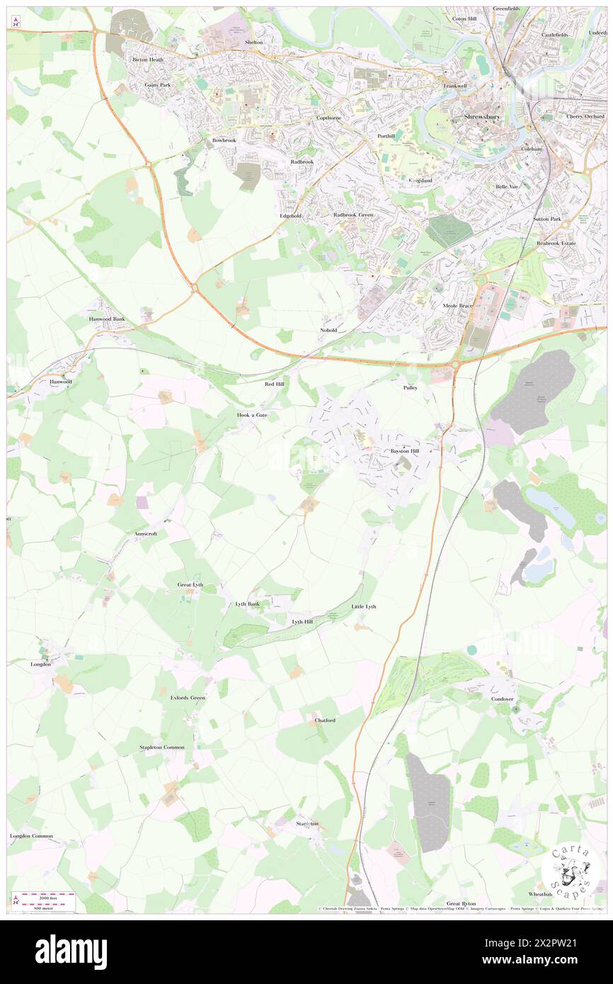 Lythwood, Shropshire, GB, United Kingdom, England, N 52 40' 21'', S 2 ...