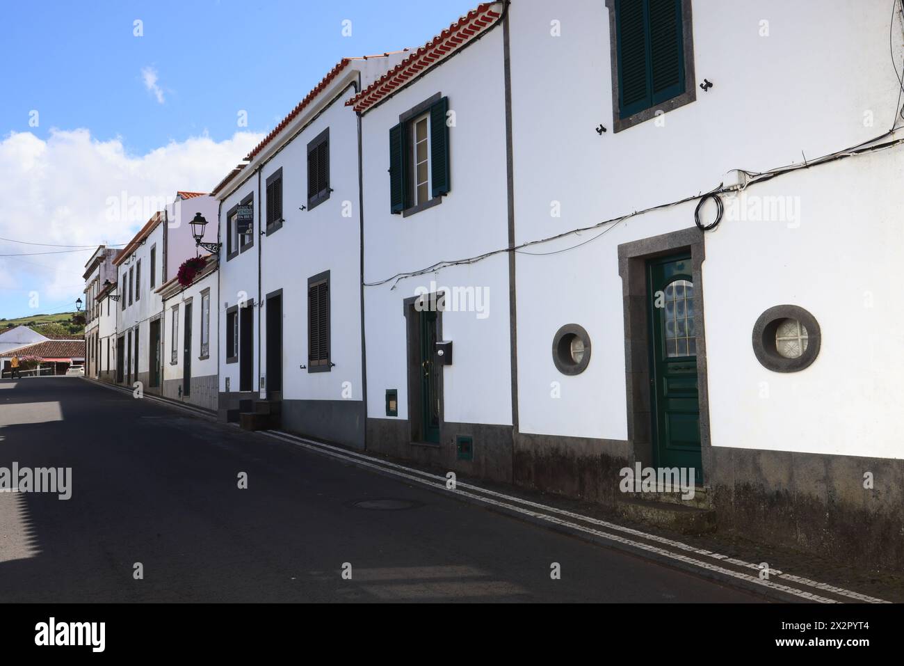 Town hall azores blue hi-res stock photography and images - Alamy
