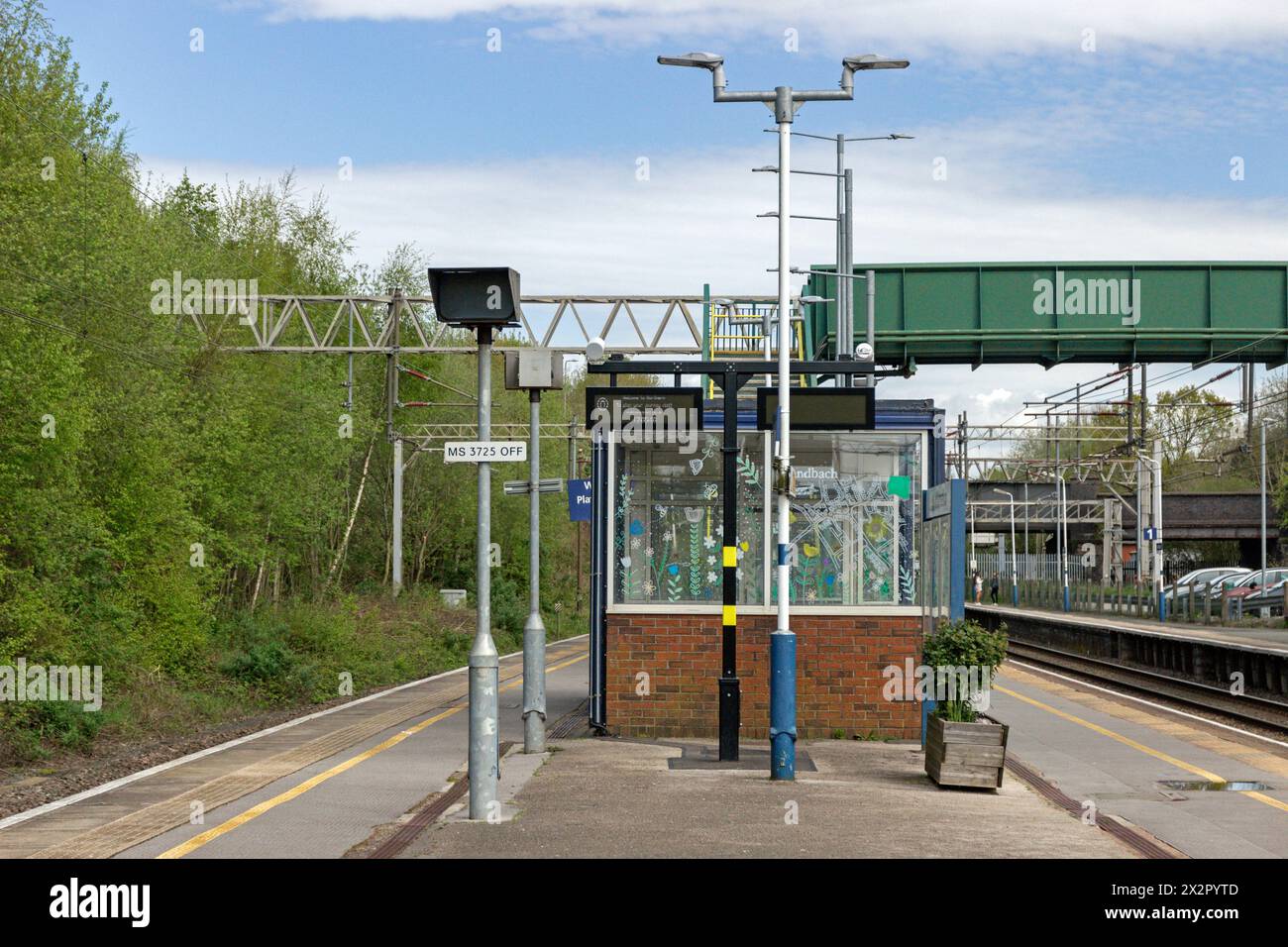Sandbach railway station Stock Photo - Alamy
