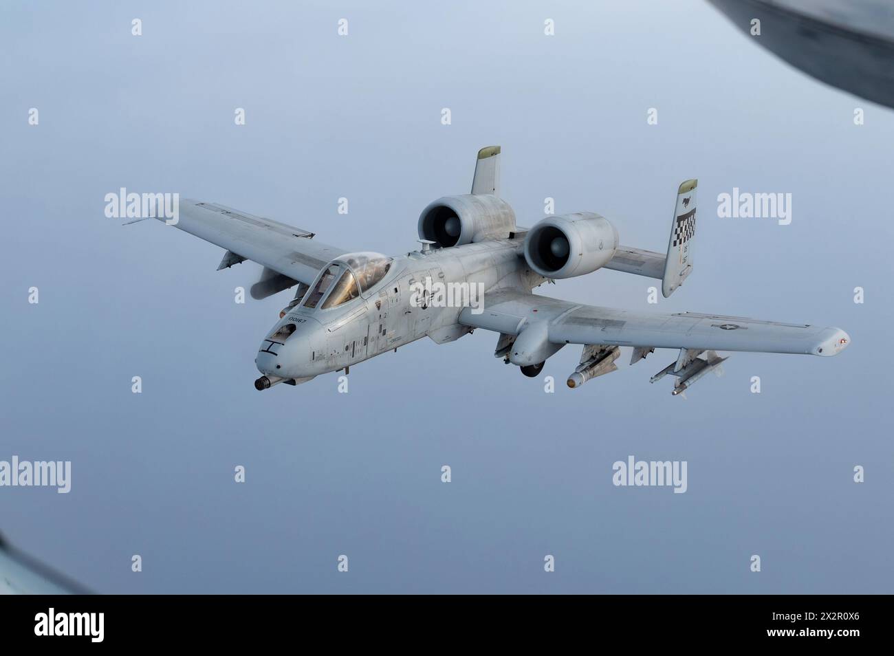 A U.S. Air Force A-10 Thunderbolt II assigned to the 25th Fighter ...