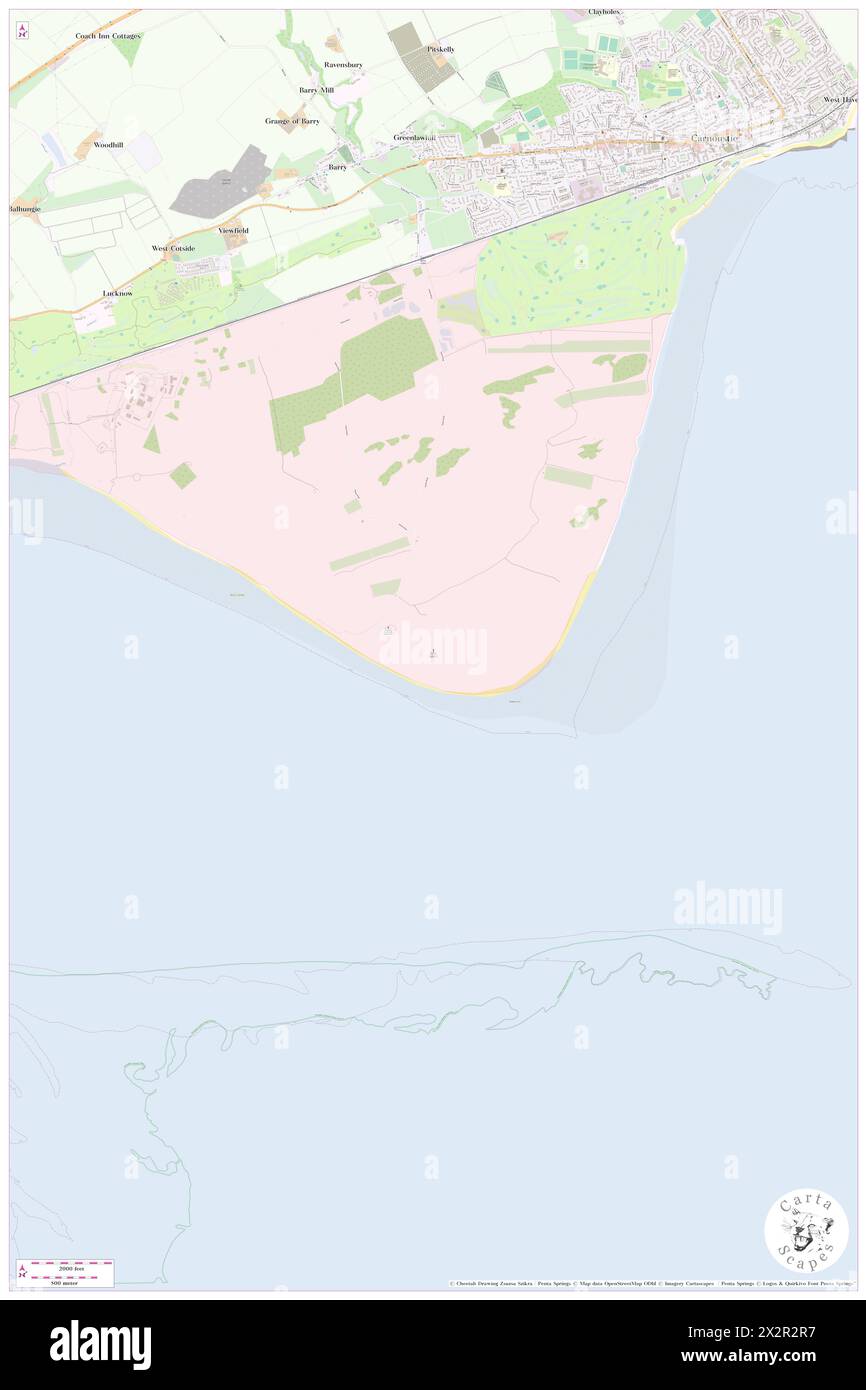 Barry Lighthouse, Angus, GB, United Kingdom, Scotland, N 56 28' 2'', S ...