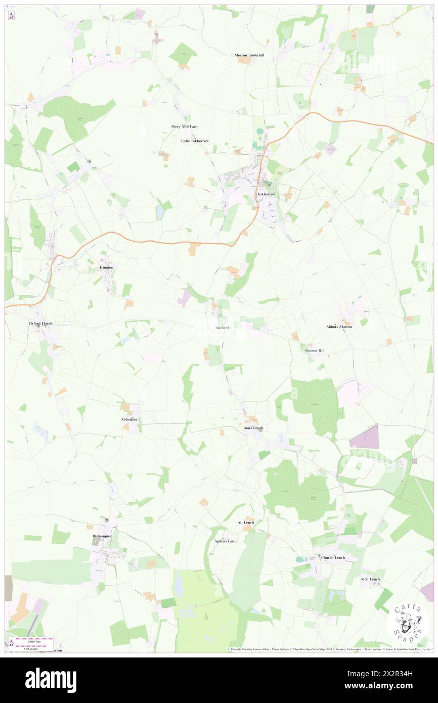 Map of radford hi-res stock photography and images - Alamy