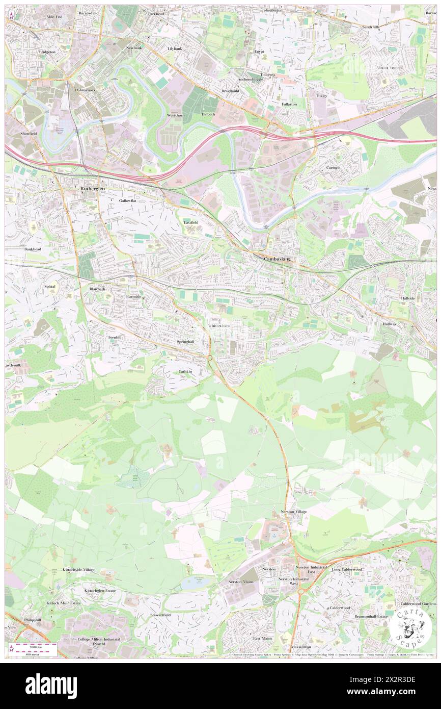 Whitlawburn, South Lanarkshire, GB, United Kingdom, Scotland, N 55 48 ...
