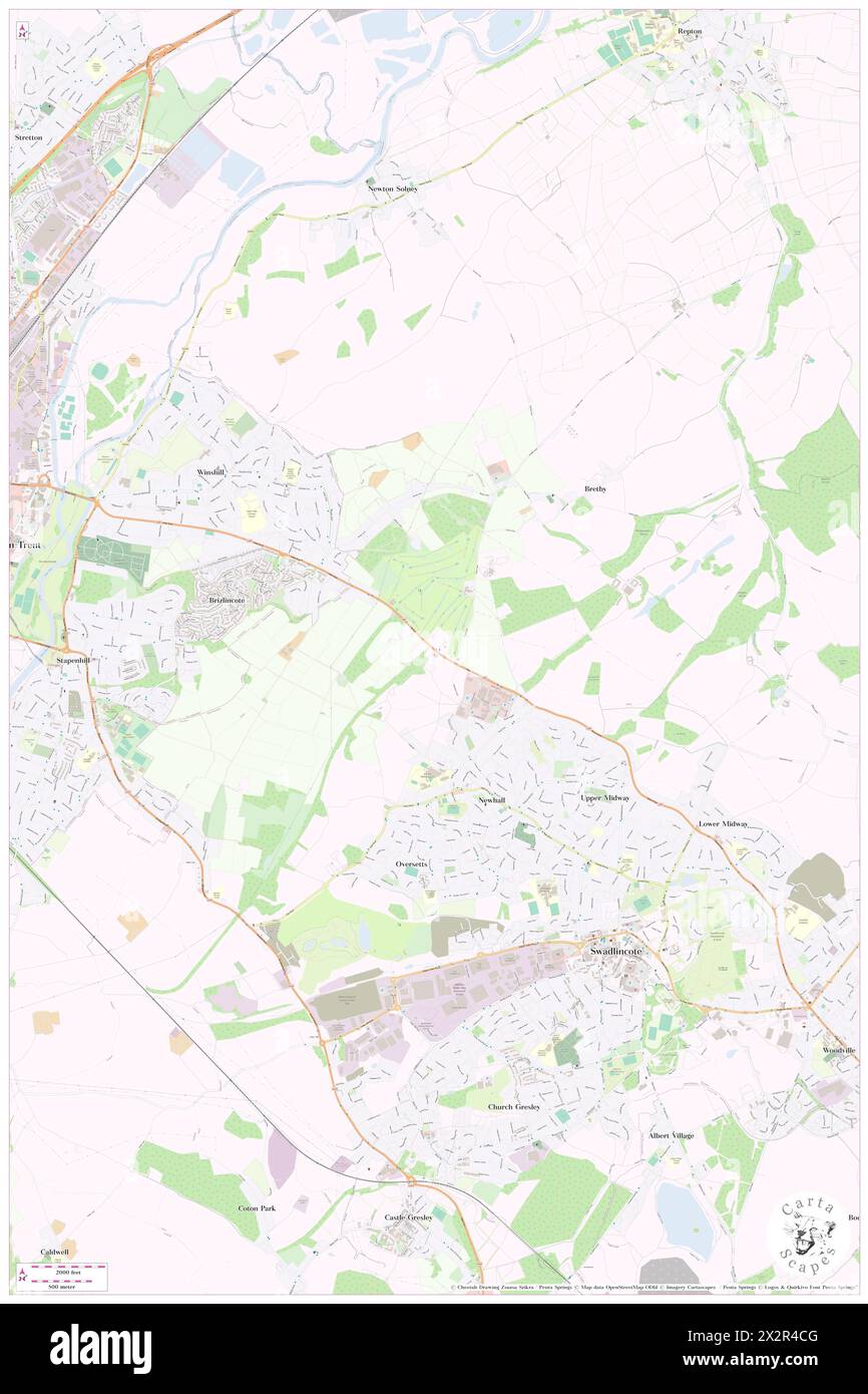 Stanhope Bretby, Derbyshire, GB, United Kingdom, England, N 52 47' 42 ...