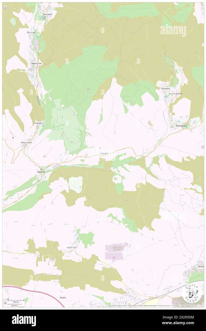 Glynogwr, Bridgend county borough, GB, United Kingdom, Wales, N 51 34 ...