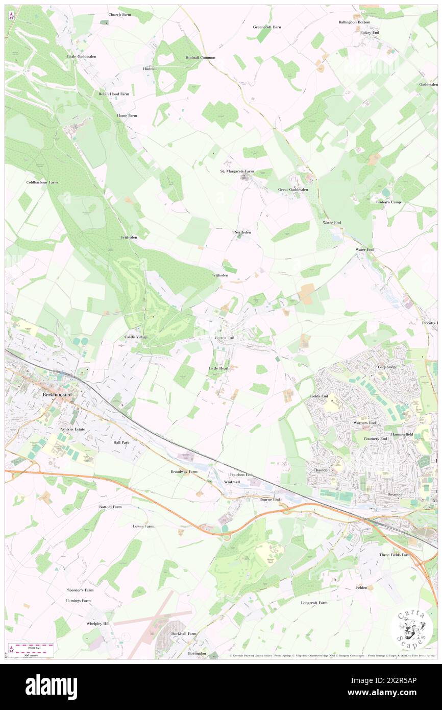 Potten End, Hertfordshire, GB, United Kingdom, England, N 51 46' 10 ...