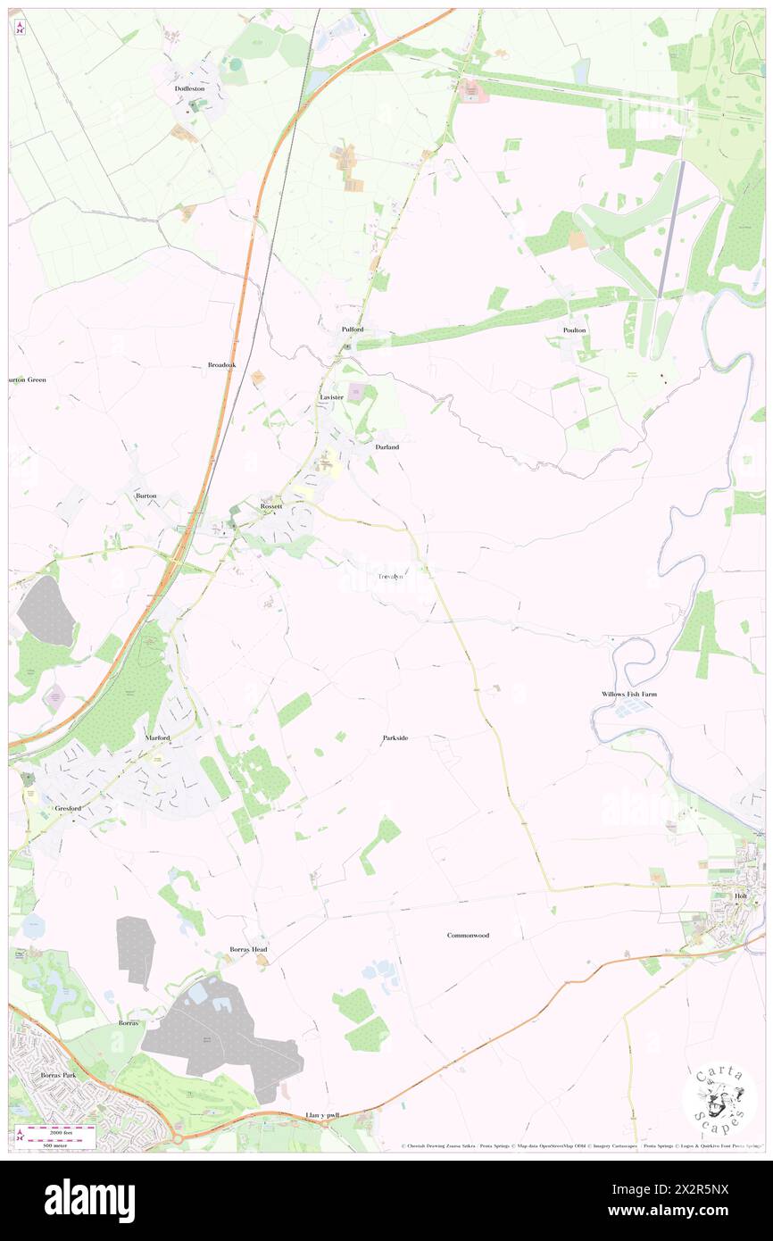 Trevalyn, Wrexham, GB, United Kingdom, Wales, N 53 6' 13'', S 2 55' 46 ...