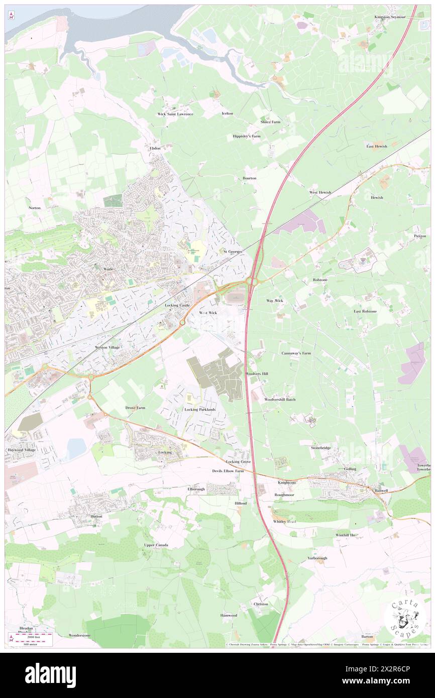 West Wick, North Somerset, GB, United Kingdom, England, N 51 21' 8'', S ...