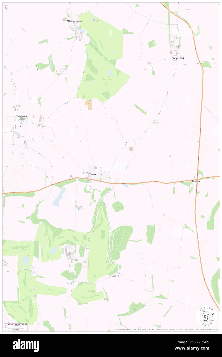 Clutton map hi-res stock photography and images - Alamy