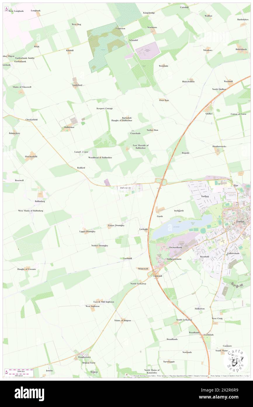 Padanaram, Angus, GB, United Kingdom, Scotland, N 56 39' 4'', S 2 56' 3 ...
