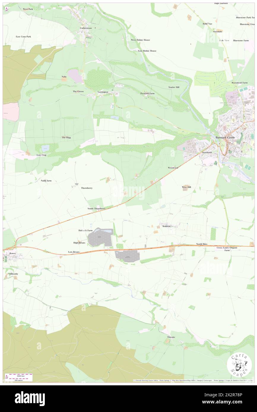 Boldron, County Durham, GB, United Kingdom, England, N 54 31' 27'', S 1 ...