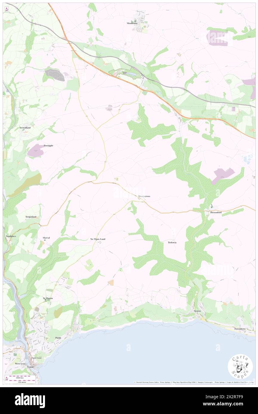 Widegates, Cornwall, GB, United Kingdom, England, N 50 23' 46'', S 4 24 ...