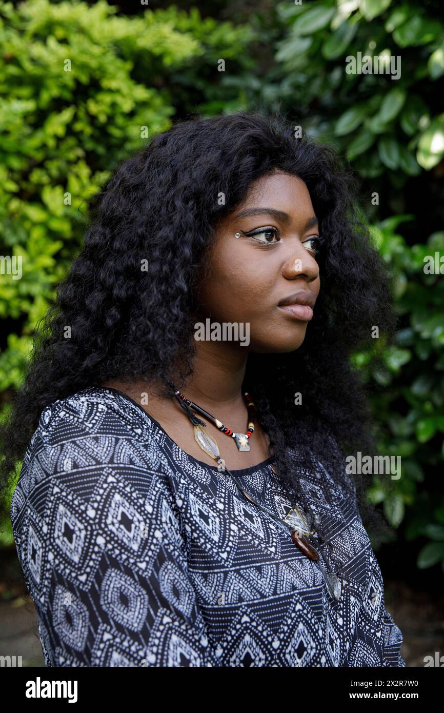Portrait of Sabrina Efionayi 10/09/2022 ©Isabella De Maddalena/opale ...