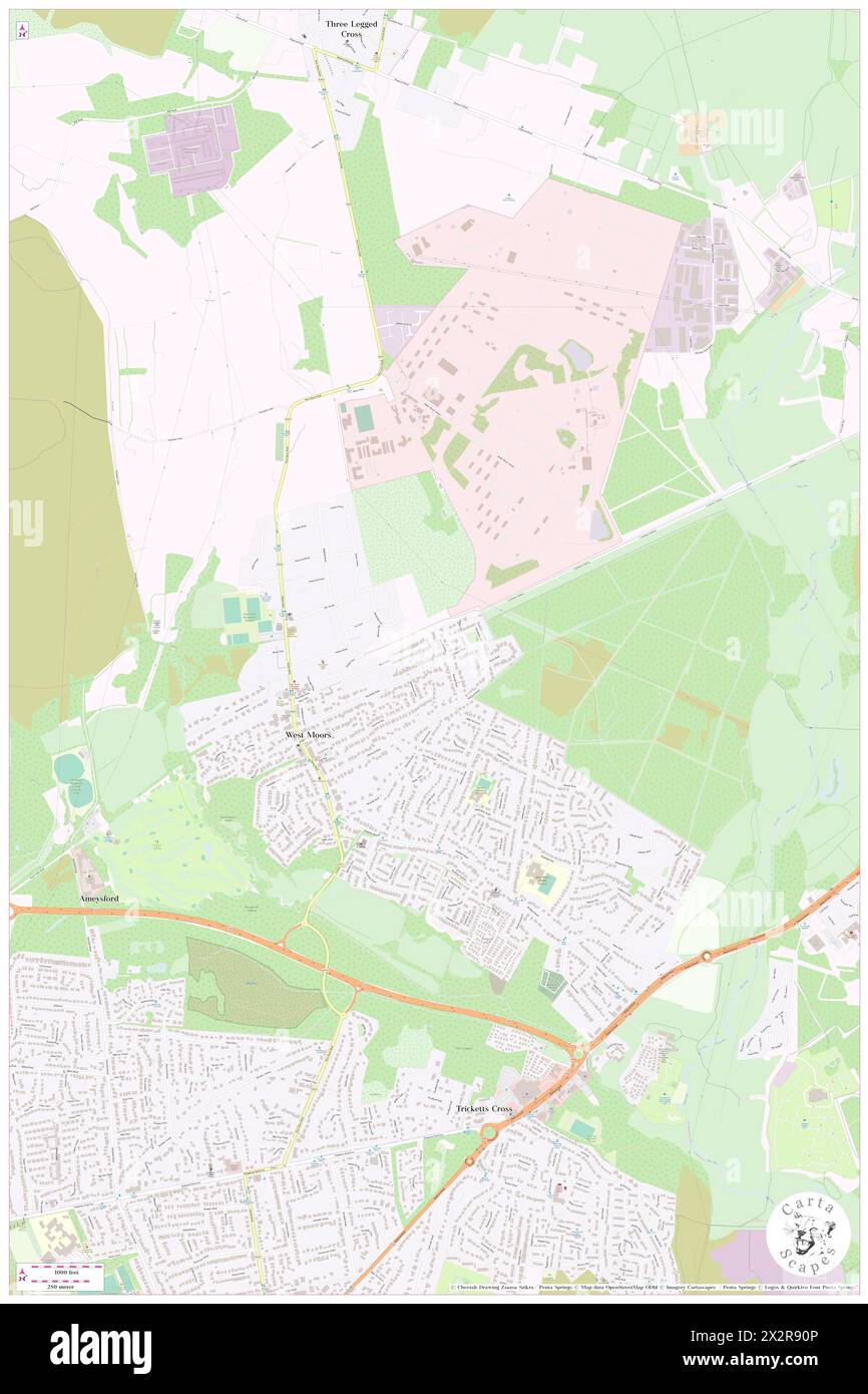 West Moors, Dorset, GB, United Kingdom, England, N 50 49' 30'', S 1 53 ...