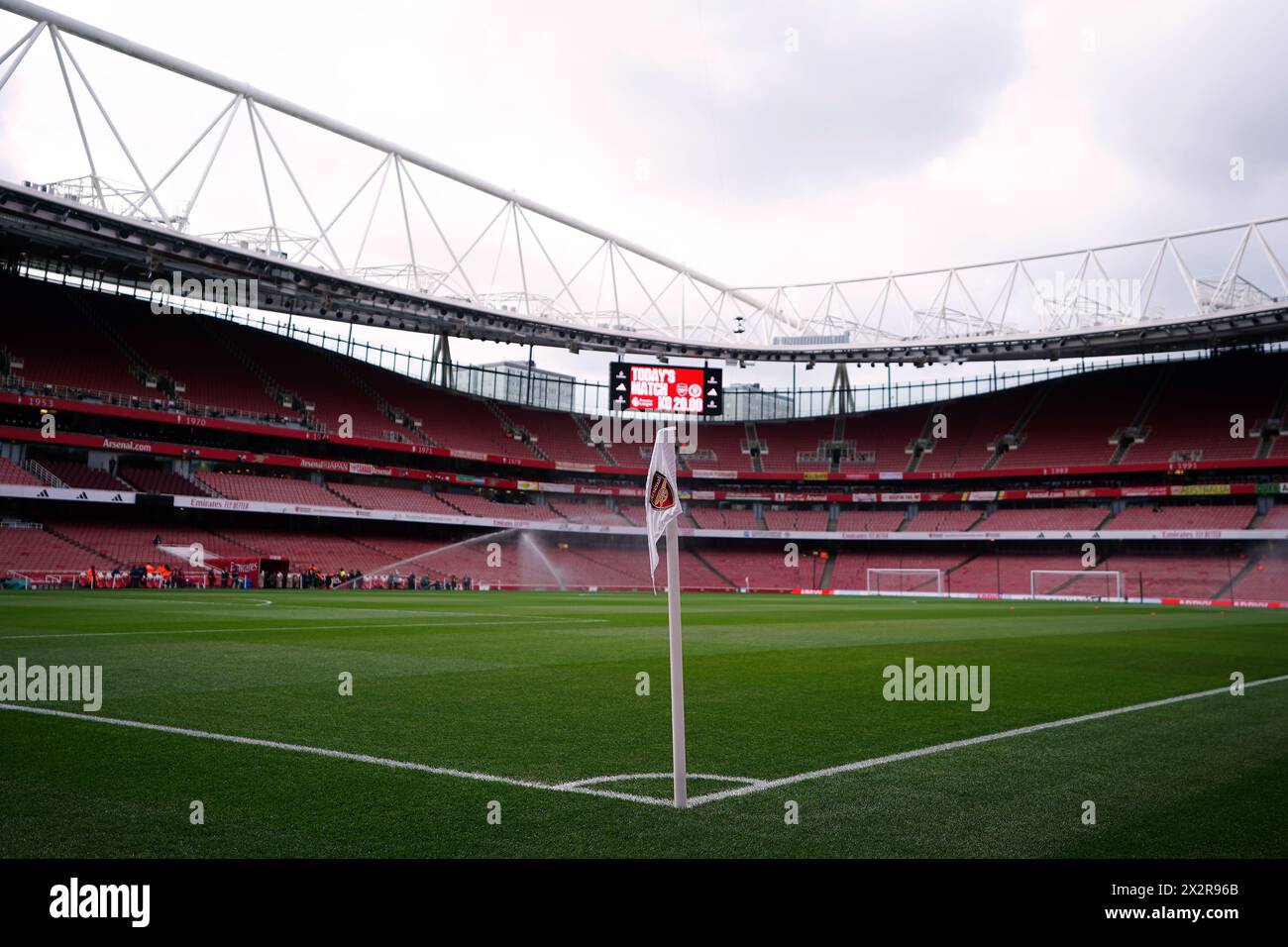 A general view inside the ground ahead of the Premier League match at ...