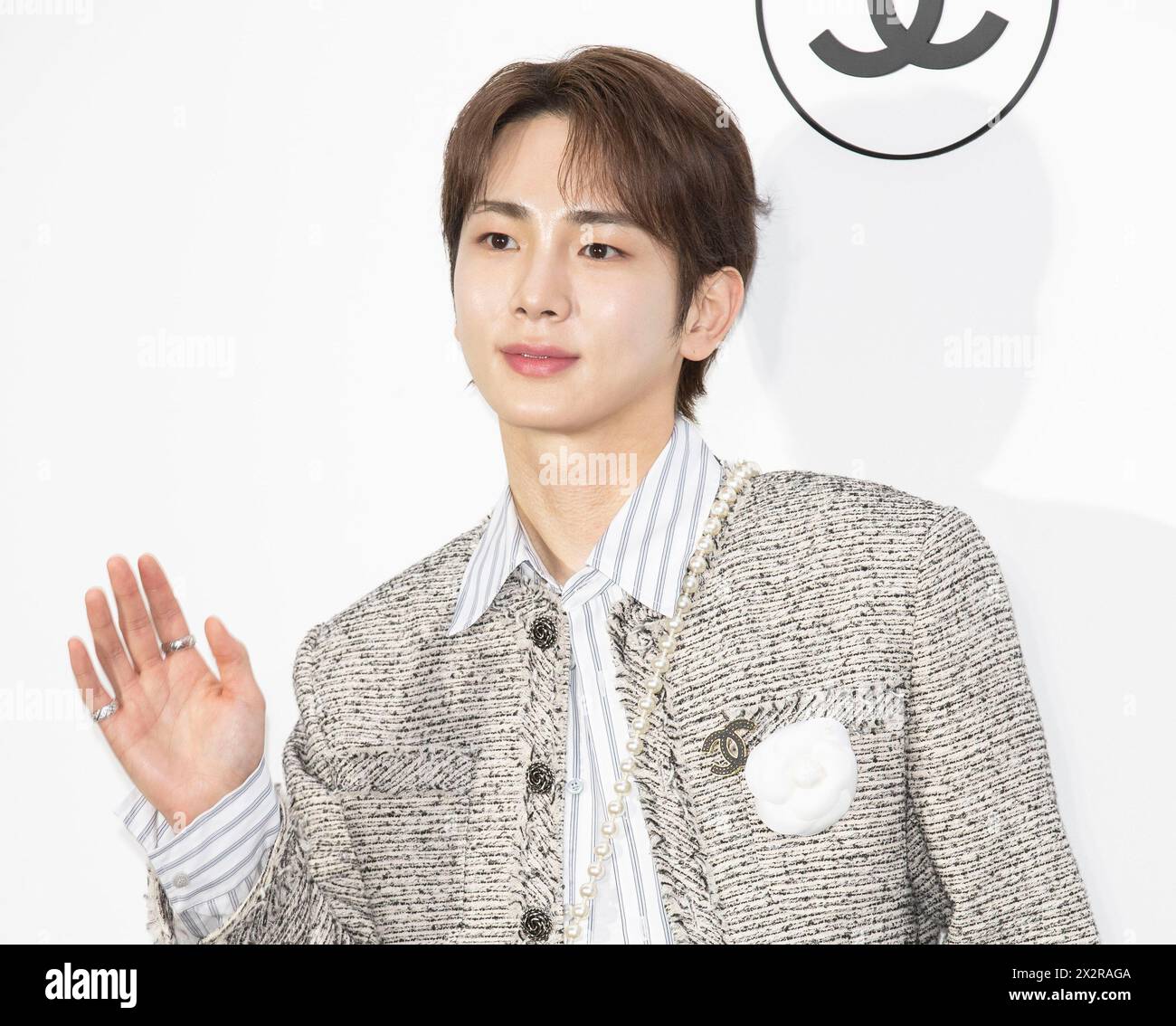 Seoul, South Korea. 23rd Apr, 2024. South Korean singer Key, member of ...