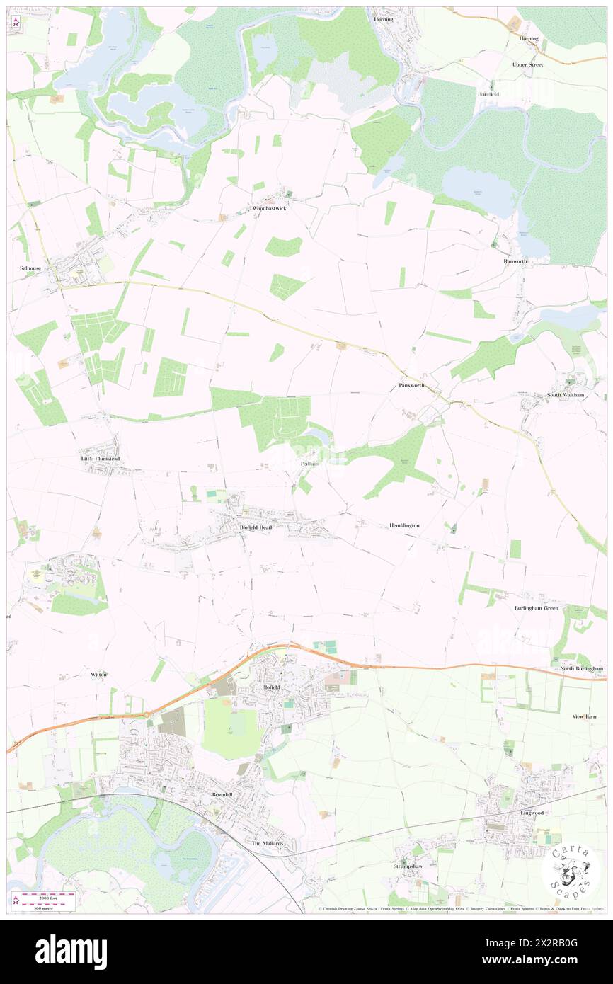 Pedham, Norfolk, GB, United Kingdom, England, N 52 39' 26'', N 1 27' 9 ...