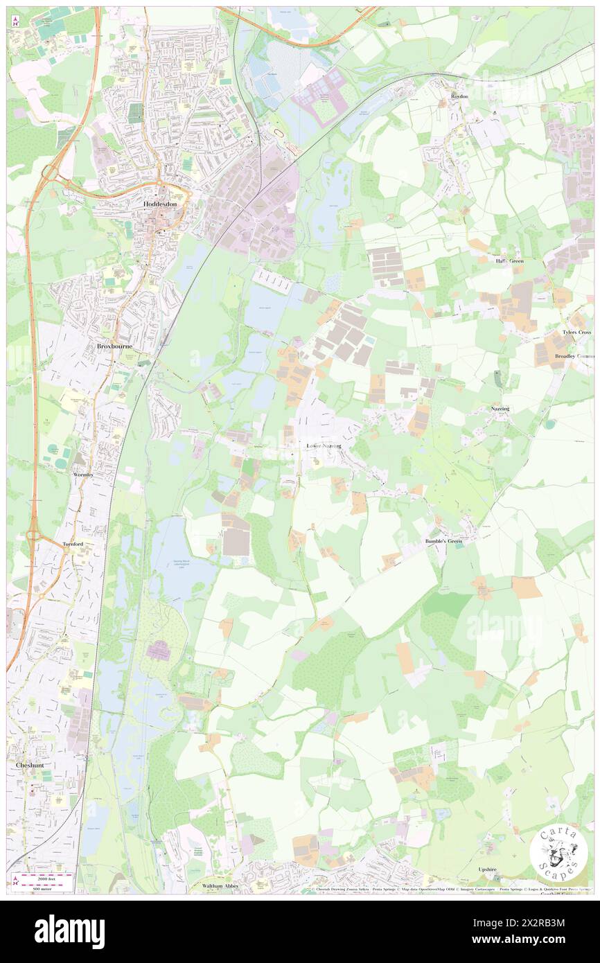 Lower Nazeing, Essex, GB, United Kingdom, England, N 51 44' 7'', N 0 0 ...
