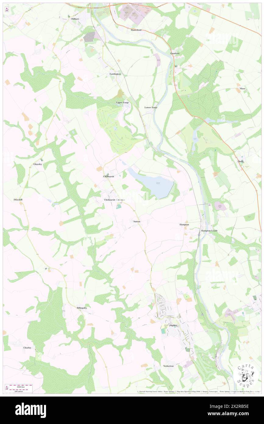 Chelmarsh, Shropshire, GB, United Kingdom, England, N 52 29' 15'', S 2 ...