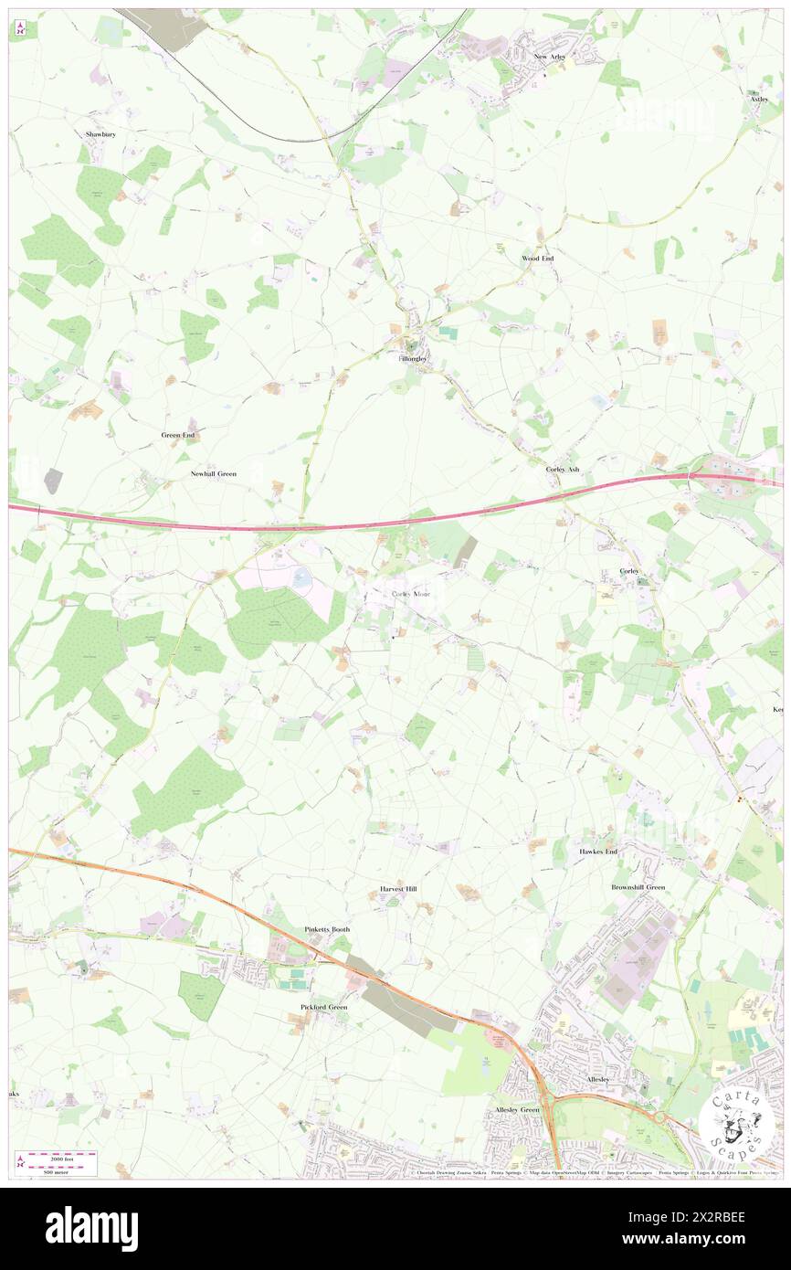 Corley Moor, Warwickshire, GB, United Kingdom, England, N 52 27' 43 ...