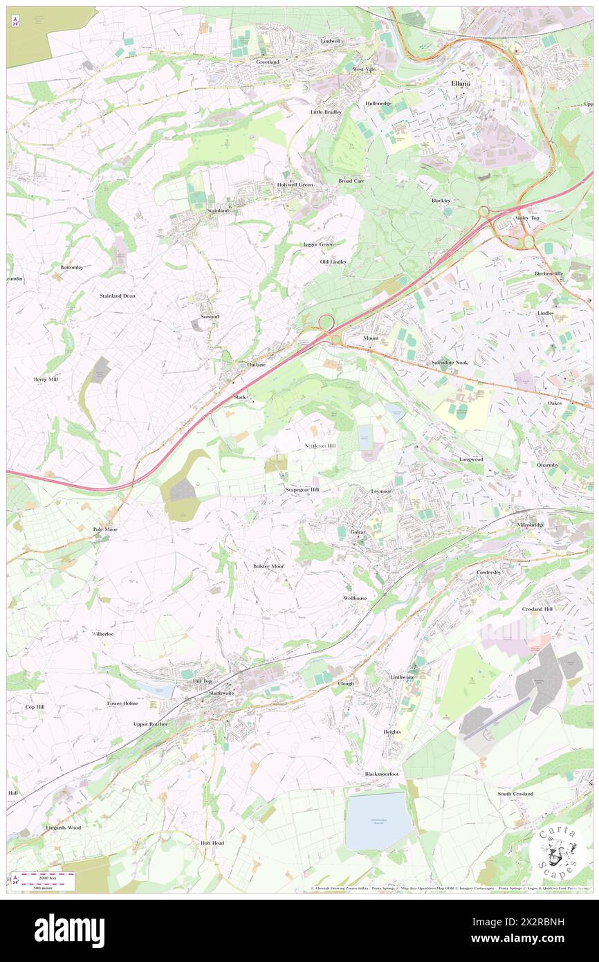 Map of nettleton hi-res stock photography and images - Alamy