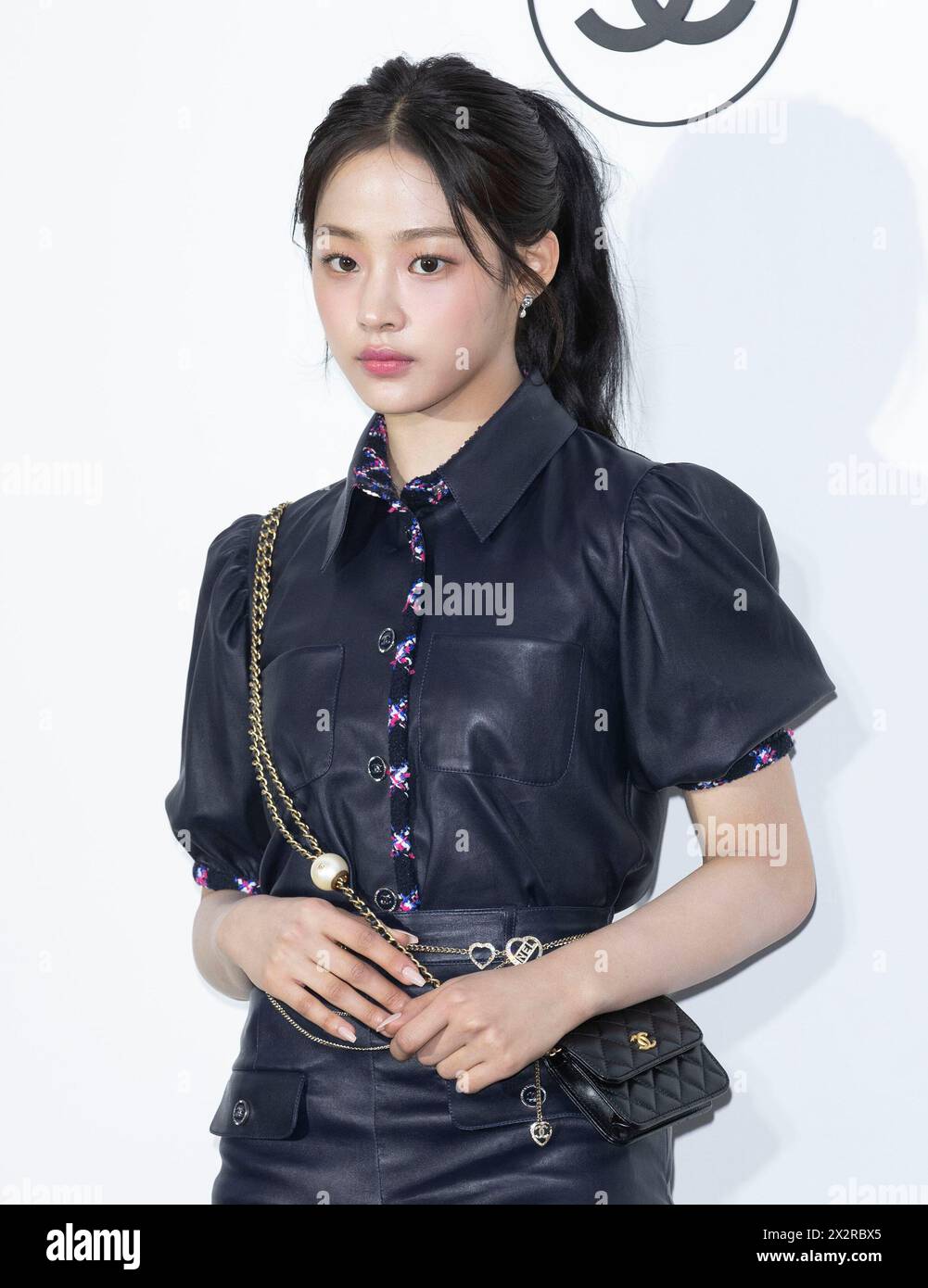 Seoul, South Korea. 23rd Apr, 2024. South Korean singer Minji, member ...