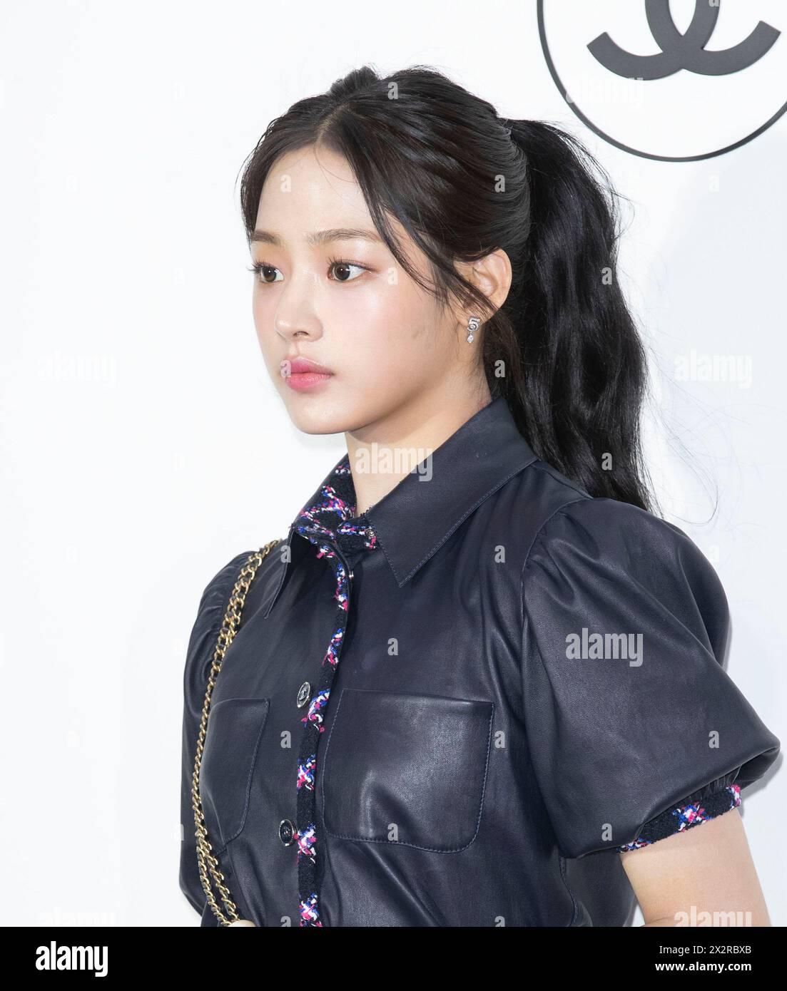 Seoul, South Korea. 23rd Apr, 2024. South Korean singer Minji, member ...