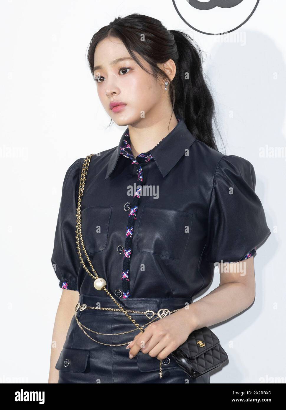 Seoul, South Korea. 23rd Apr, 2024. South Korean singer Minji, member ...