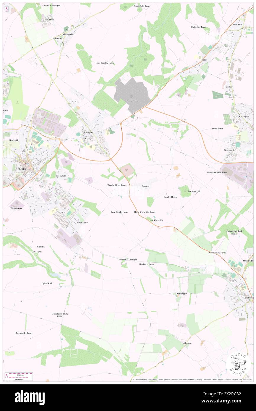 Iveston, County Durham, GB, United Kingdom, England, N 54 50' 47'', S 1 ...
