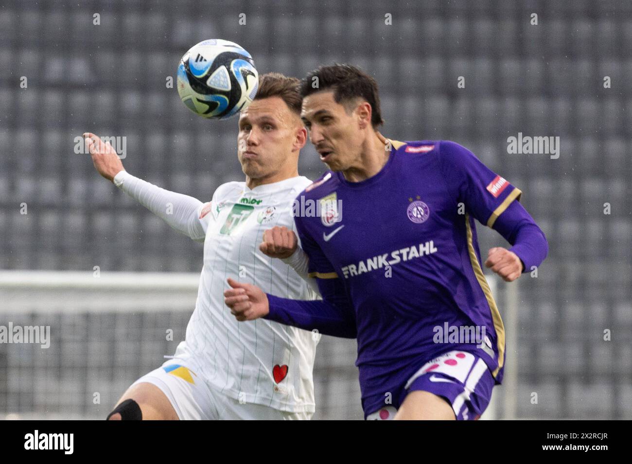 ABD0127 20240423 - INNSBRUCK - ÖSTERREICH: v.l. Nik Prelec (WSG Tirol ...