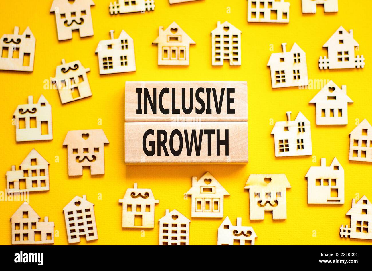 Inclusive growth symbol. Concept words Inclusive growth on beautiful ...