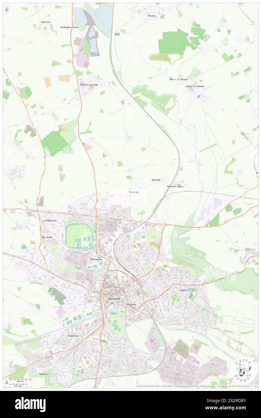 Munstone, Herefordshire, GB, United Kingdom, England, N 52 4' 49'', S 2 ...
