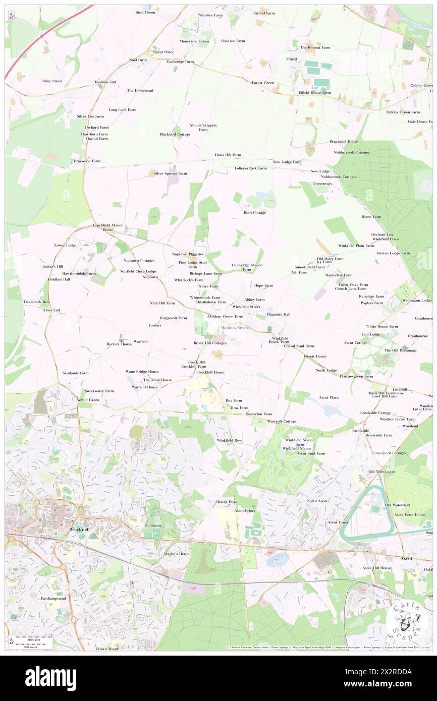 Maiden's Green, Bracknell Forest, GB, United Kingdom, England, N 51 26 ...