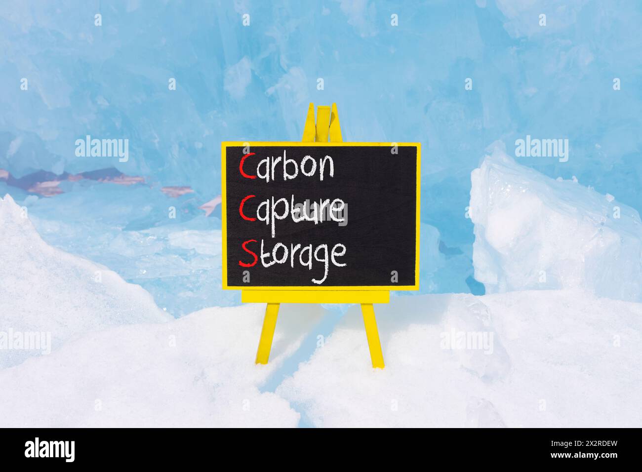 CCS Carbon capture storage symbol. Concept words CCS Carbon capture ...