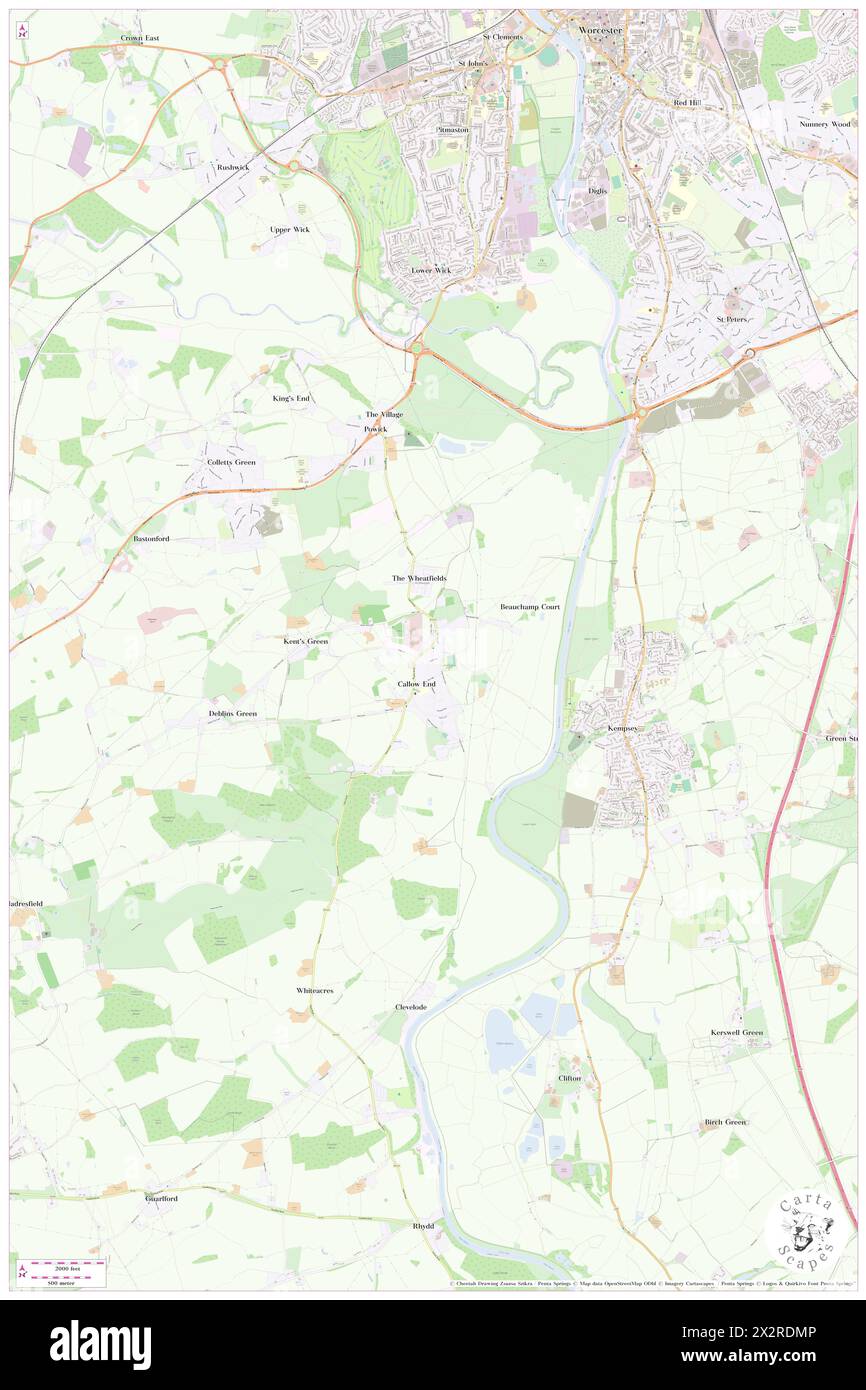 Callow End, Worcestershire, GB, United Kingdom, England, N 52 8' 45 ...