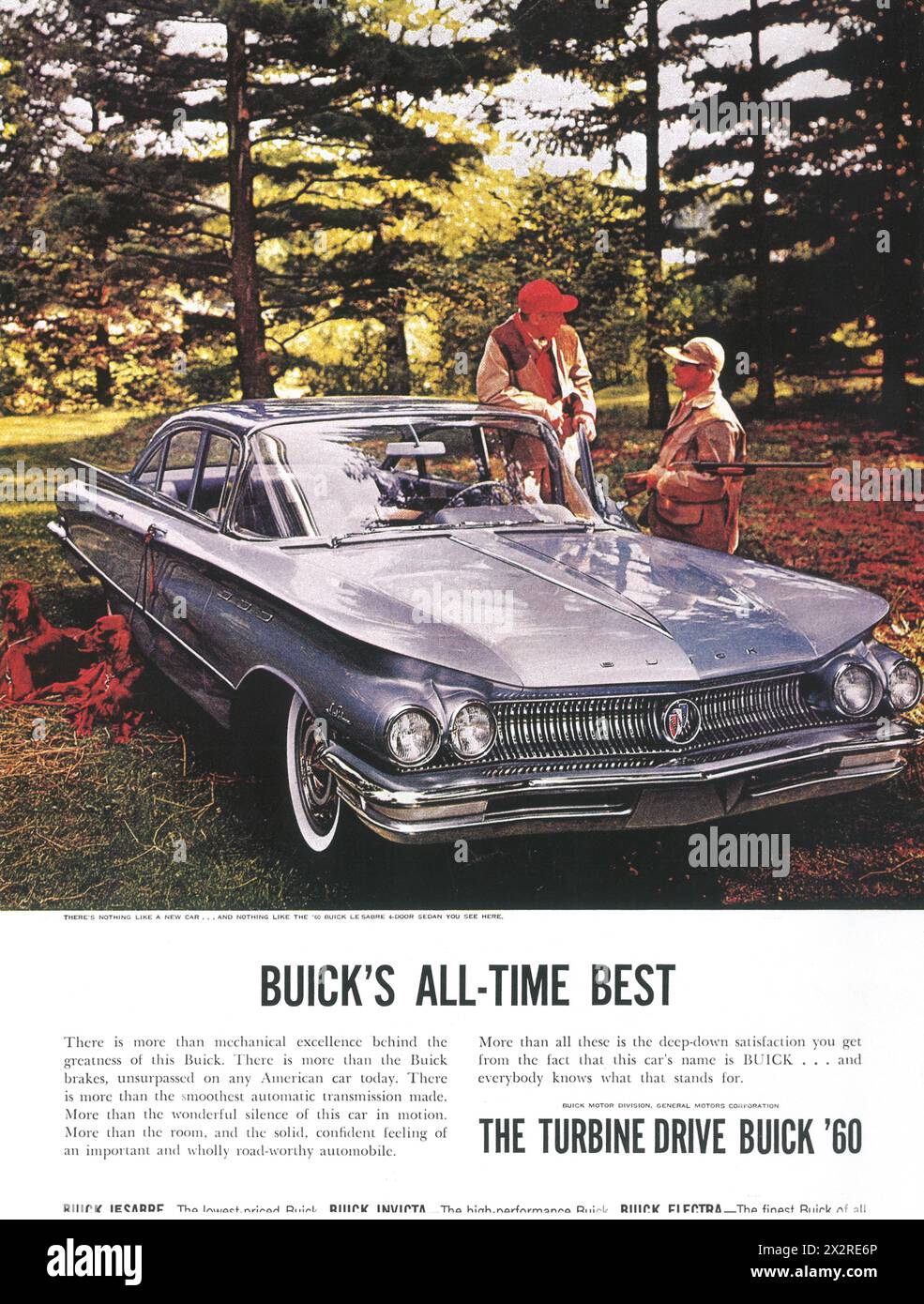 1959 Buick Le Sabre 60' Car Ad Stock Photo - Alamy